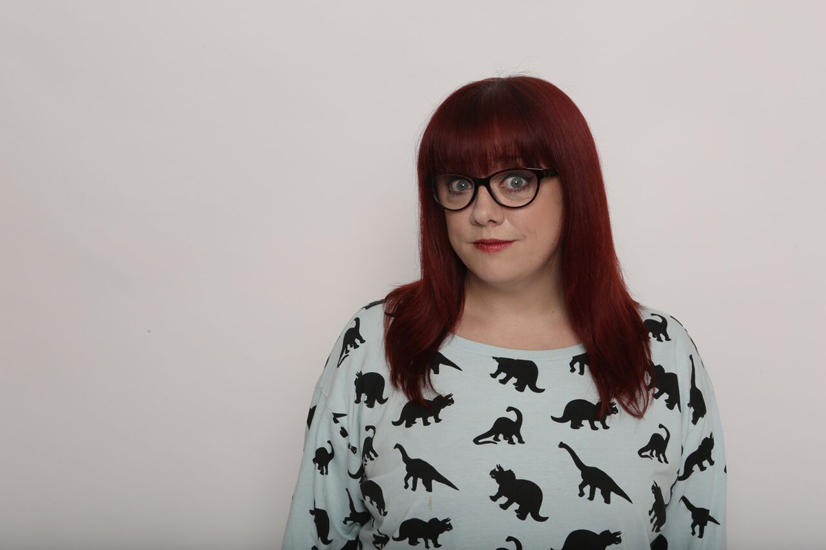 Angela Barnes tries on rose tinted specs – Quays Life