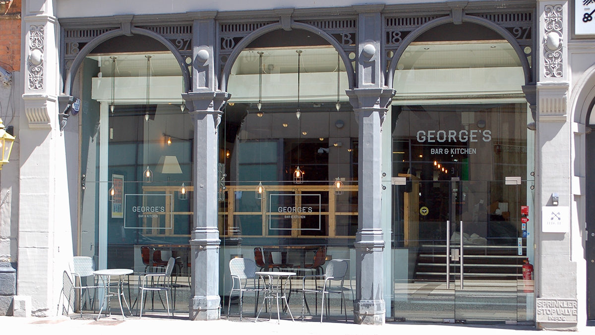 Mike Dignam at Georges Bar and Kitchen, Northern Quarter - Quays Life