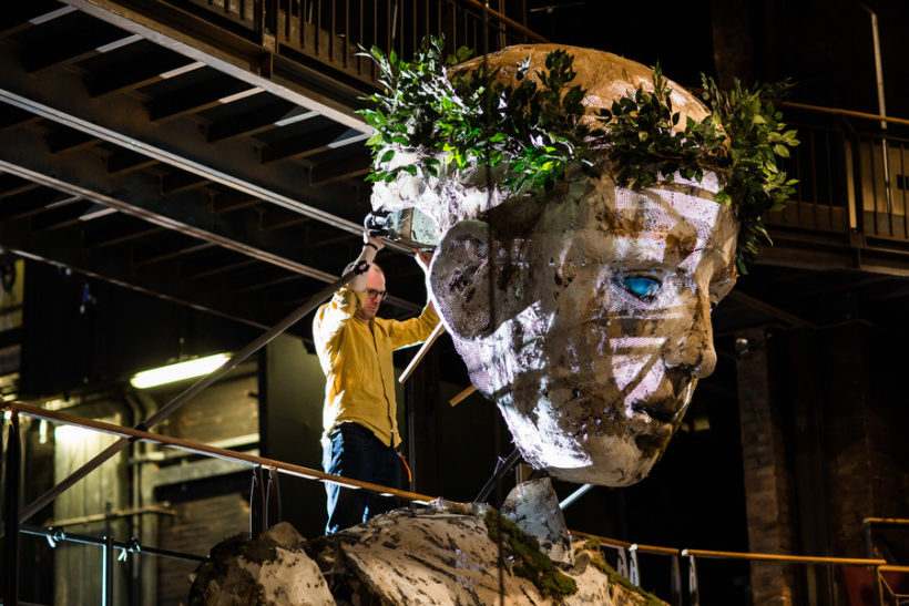 Making Hymen, the God of Marriage, for the RSC’s As You Like It