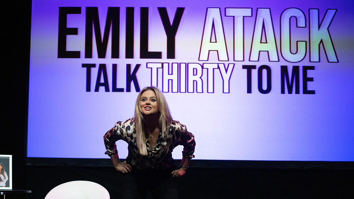 From 'tarty girl' to comic EMILY ATACK talks thirty – interview Quays Life