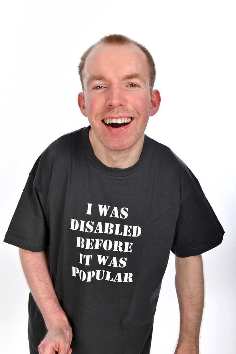 Lee Ridley aka Lost Voice Guy - on the bright side, I did get to ...